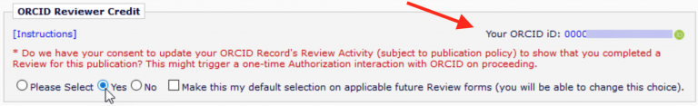 Instructions for Reviewers: Using ORCID Peer Review Deposit to Gain ... Instructions for Reviewers: Using ORCID Peer Review Deposit to Gain ...